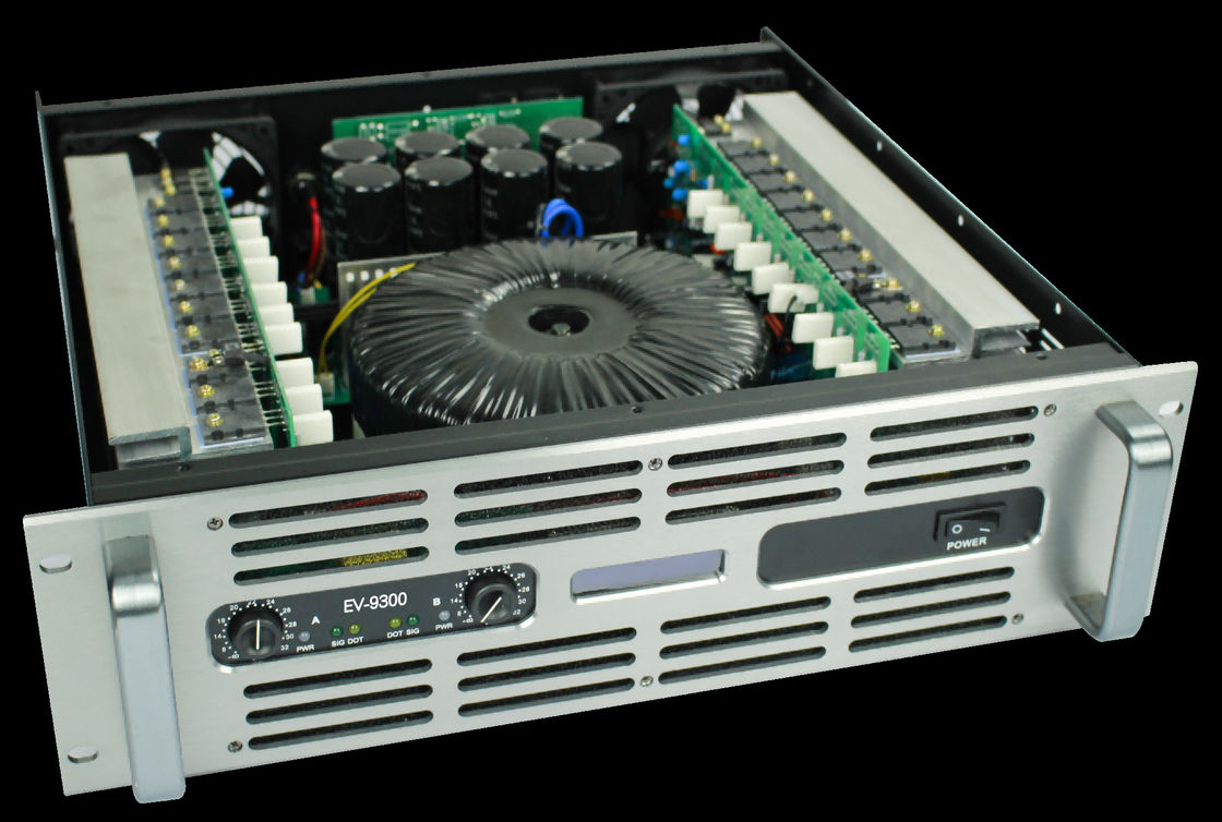 EV9300 2 X 900W Karaoke Power Amplifier Class AB With LED INDICATORS