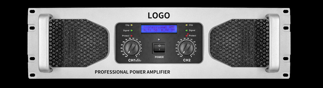 2 X 700W Class H Stage Power Amplifier 180V-240V With LED Display Screen