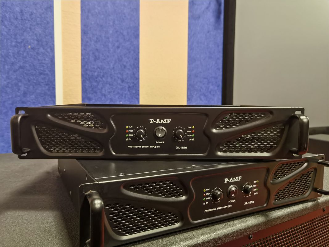 XL550 Public Address Amplifier 2 Channel Power Amplifier For PA System