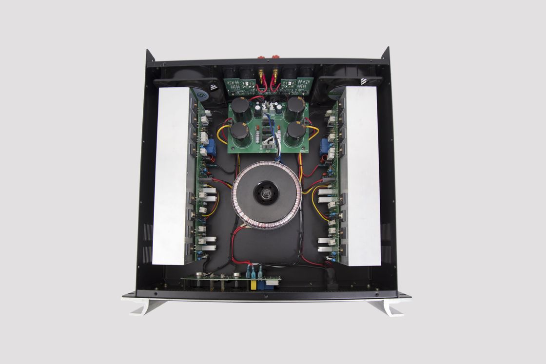 2 Channel Professional Power Amplifier With Short Circuit And Overload Protection