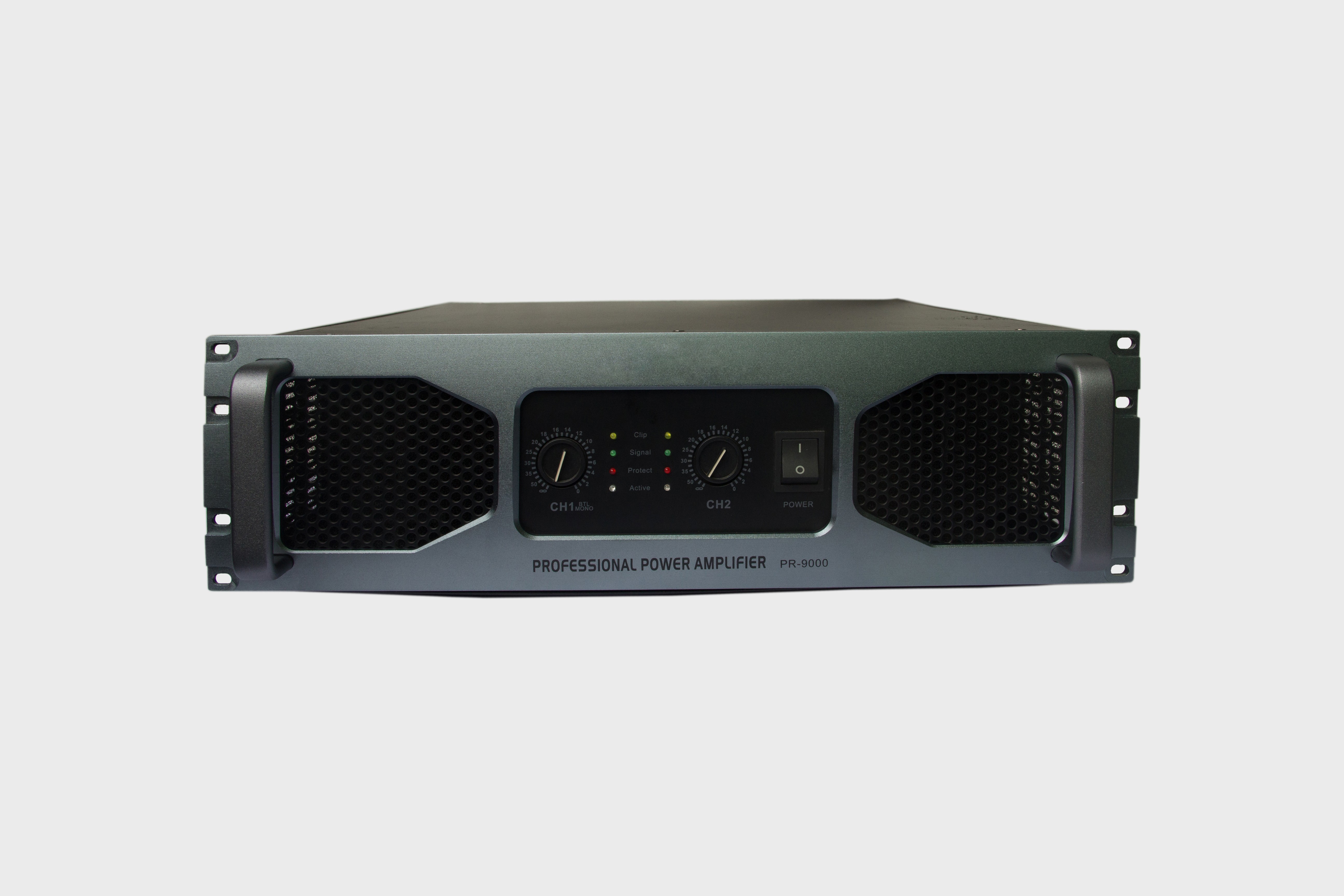 P3 Professional Power Amplifier 1500W Class AB With Two Cooling Fans