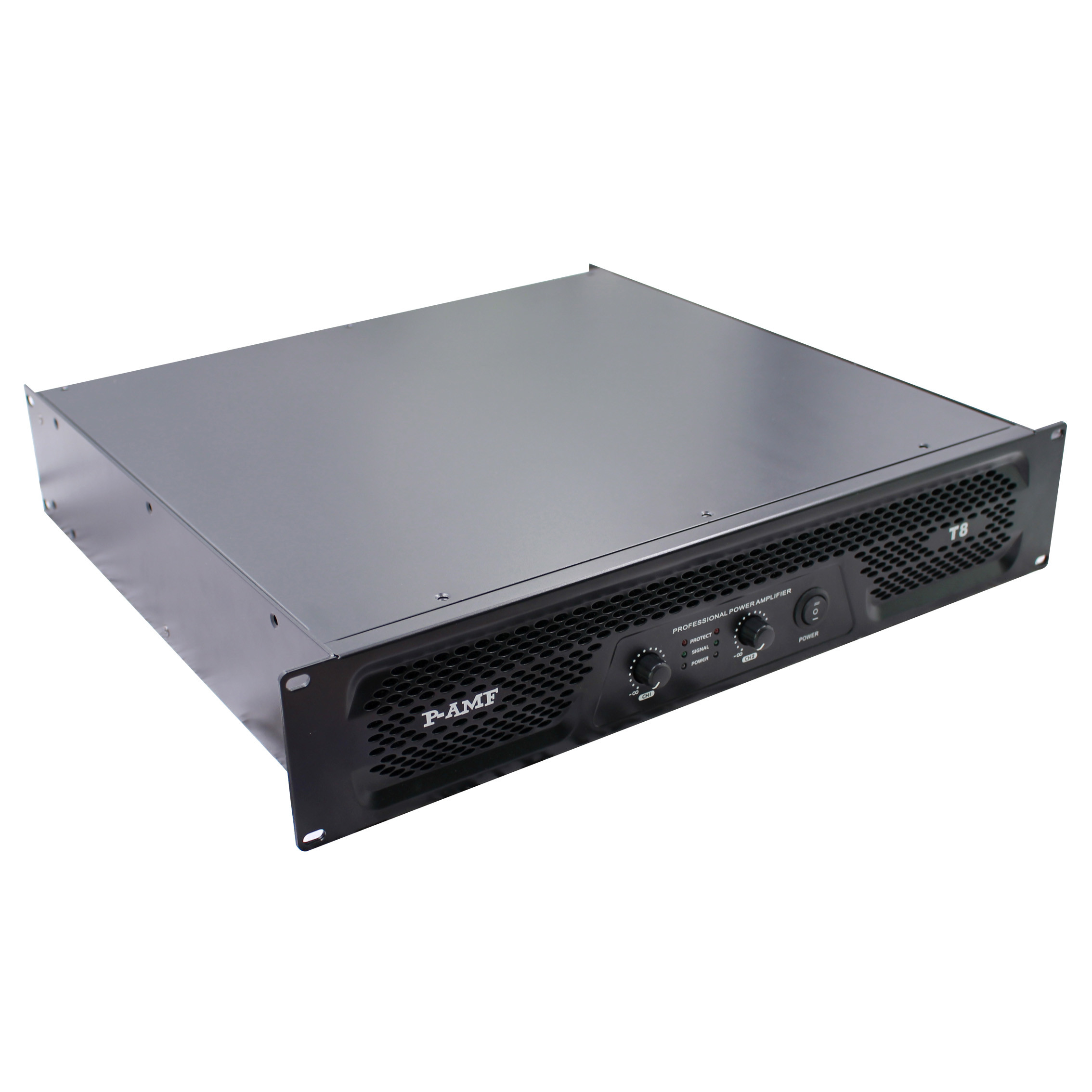 T8 from 2 X 800W professional power amplifier in class A black face