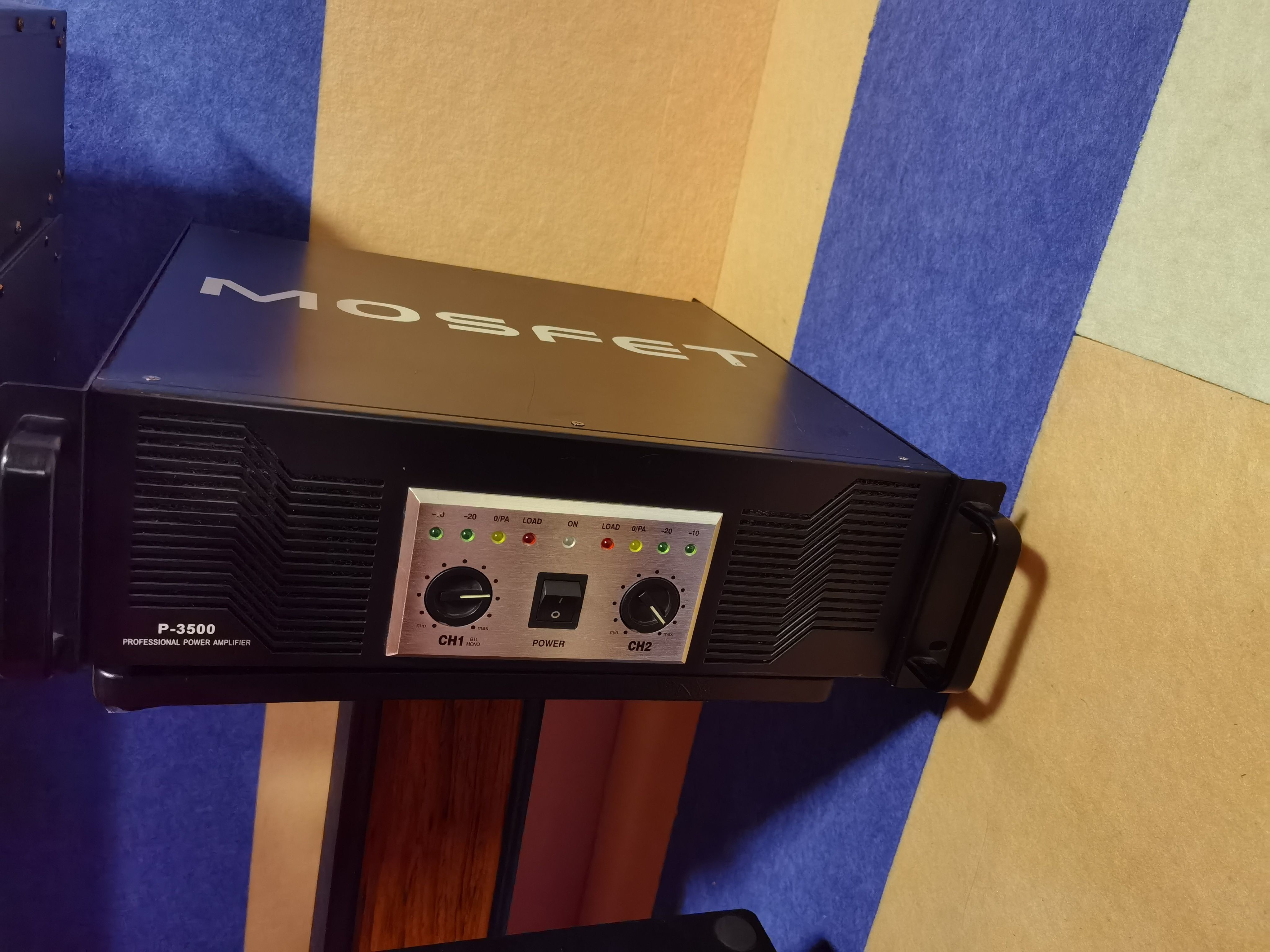 H1400 Stage Power Amplifier Professional With 0.75V Input Sensitivity ...