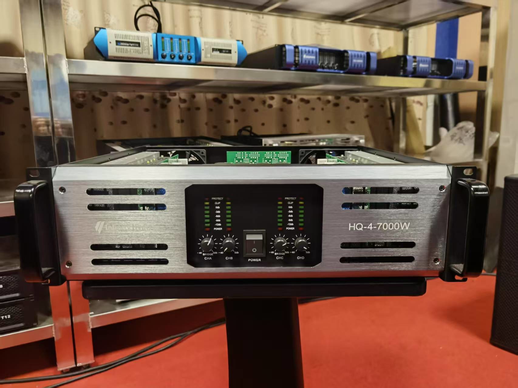 4-Channel 300W Pure Power Amplifier High Performance Audio Solution For ...