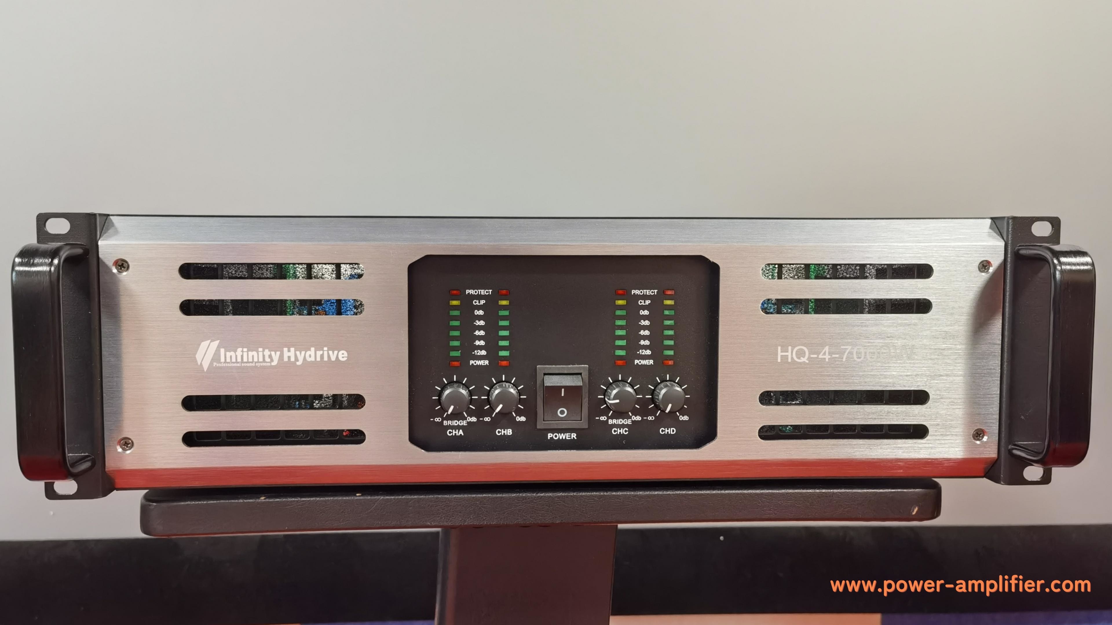 4-Channel 300W Pure Power Amplifier High Performance Audio Solution For ...